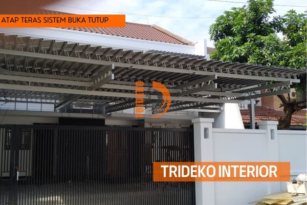 Atap carport - Spesialis Atap Kanopi Kaca | Sunlouvre atap buka tutup ...
