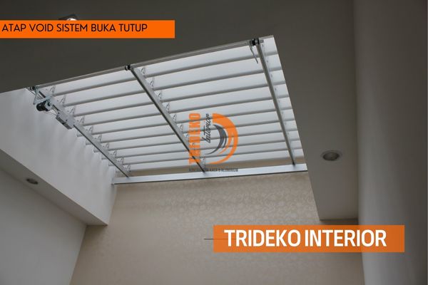 Atap void | Bahan atap void sistem buka tutup mengatur sirkulasi