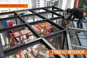 Rangka canopy kaca | Trideko kontraktor utama untuk canopy kaca