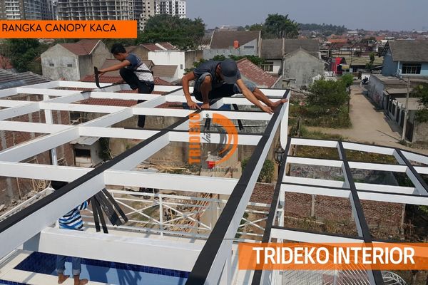 Rangka canopy kaca | Trideko kontraktor utama untuk canopy kaca