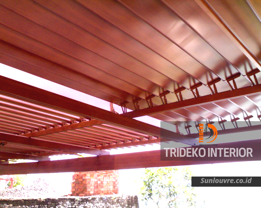 Atap gazebo - Spesialis Atap Kanopi Kaca | Sunlouvre atap buka tutup ...