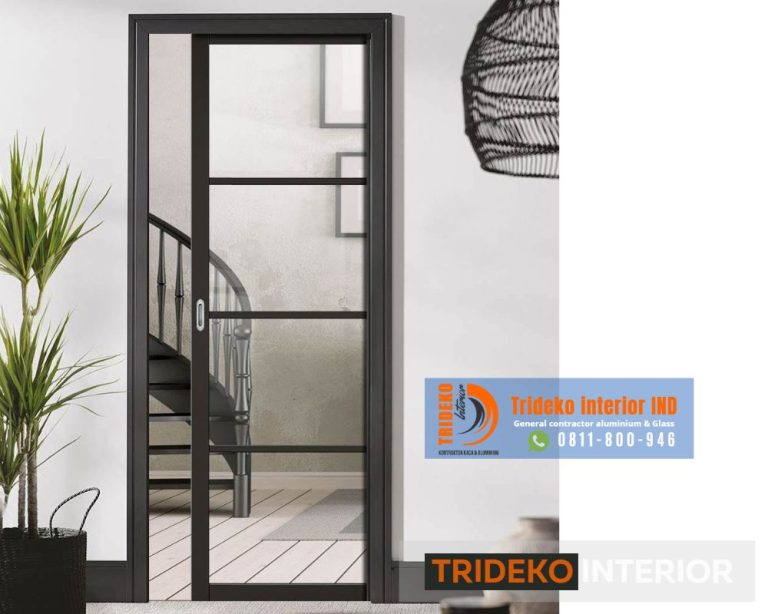 Jual Pintu Frameless 12 Mm Harga Terjangkau Di Trideko