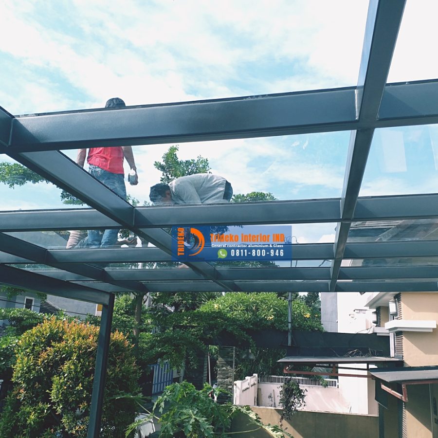 Harga Kanopi Rangka Konstruksi Baja WF 2025 Terbaru