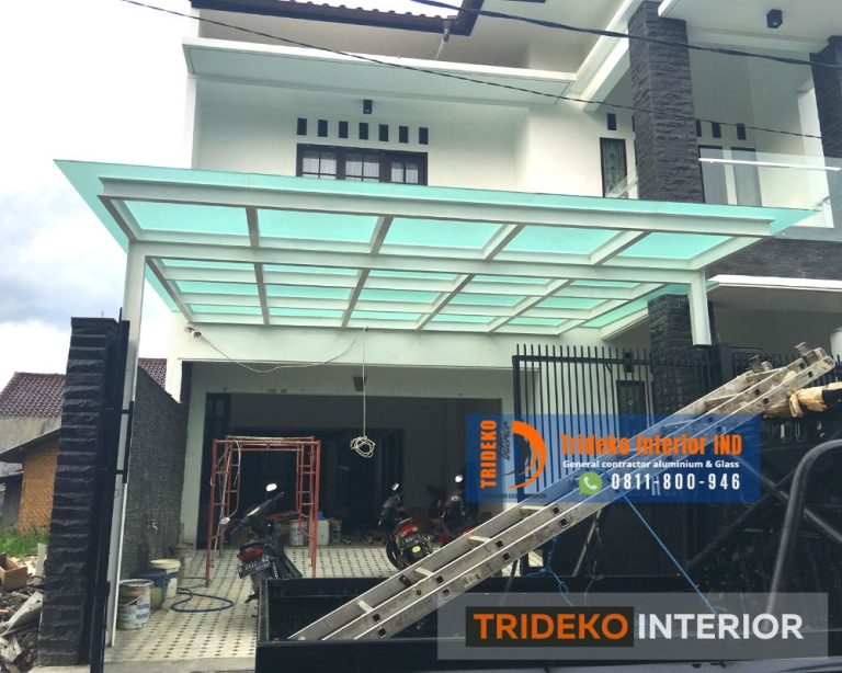 Kanopi Atap Kaca Dan Harga Per Meter 2025 | Trideko.com