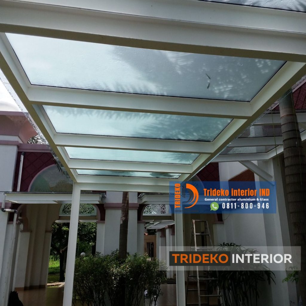 Project Atap Kaca | Spesialis Atap Kanopi Kaca | Sunlouvre Atap Buka ...