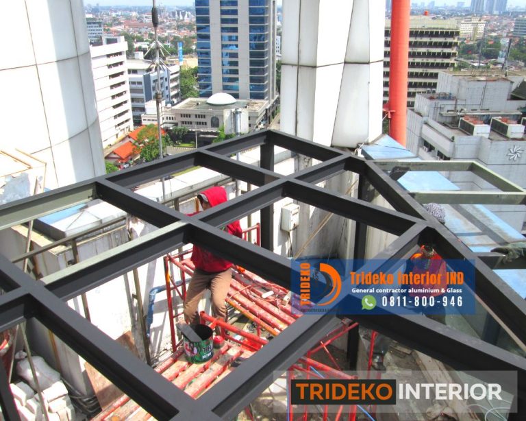 Harga Kanopi Rangka Konstruksi Baja WF 2025 Terbaru