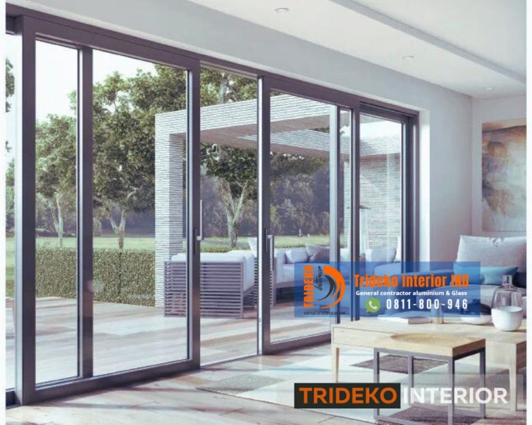 Pintu Sliding Aluminium 2025 - Solusi Efisien Dan Estetis