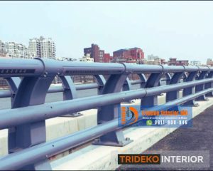 Jasa Pasang Post Railing Pipa Pagar Pembatas Jembatan 2025