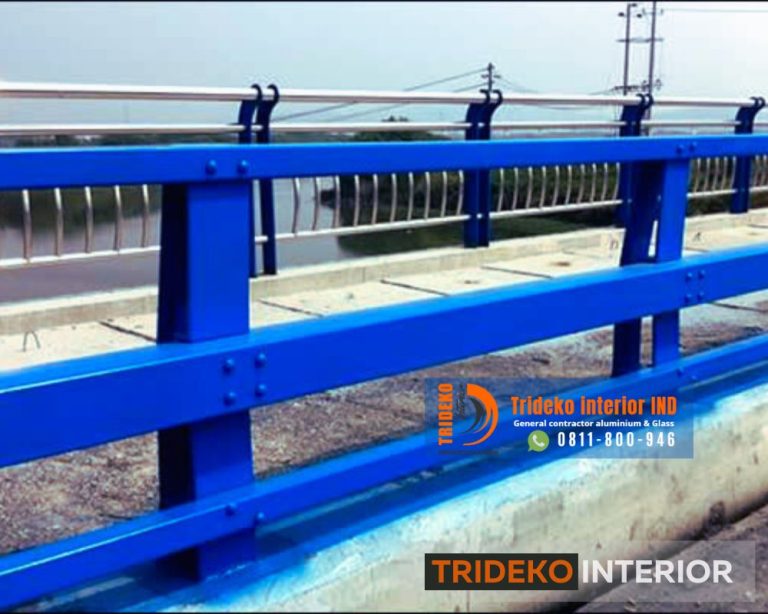 Jasa Pasang Post Railing Pipa Pagar Pembatas Jembatan 2025