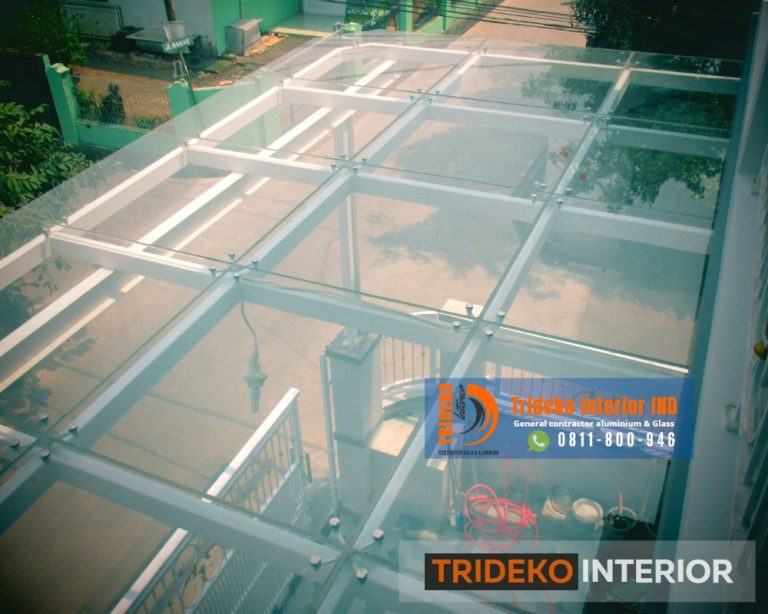 #1 Kanopi Kaca Struktur Spider 2026 Elegan Dan Tahan Cuaca